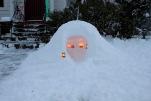 Snow Cave By Candle light | Magnesium Blue